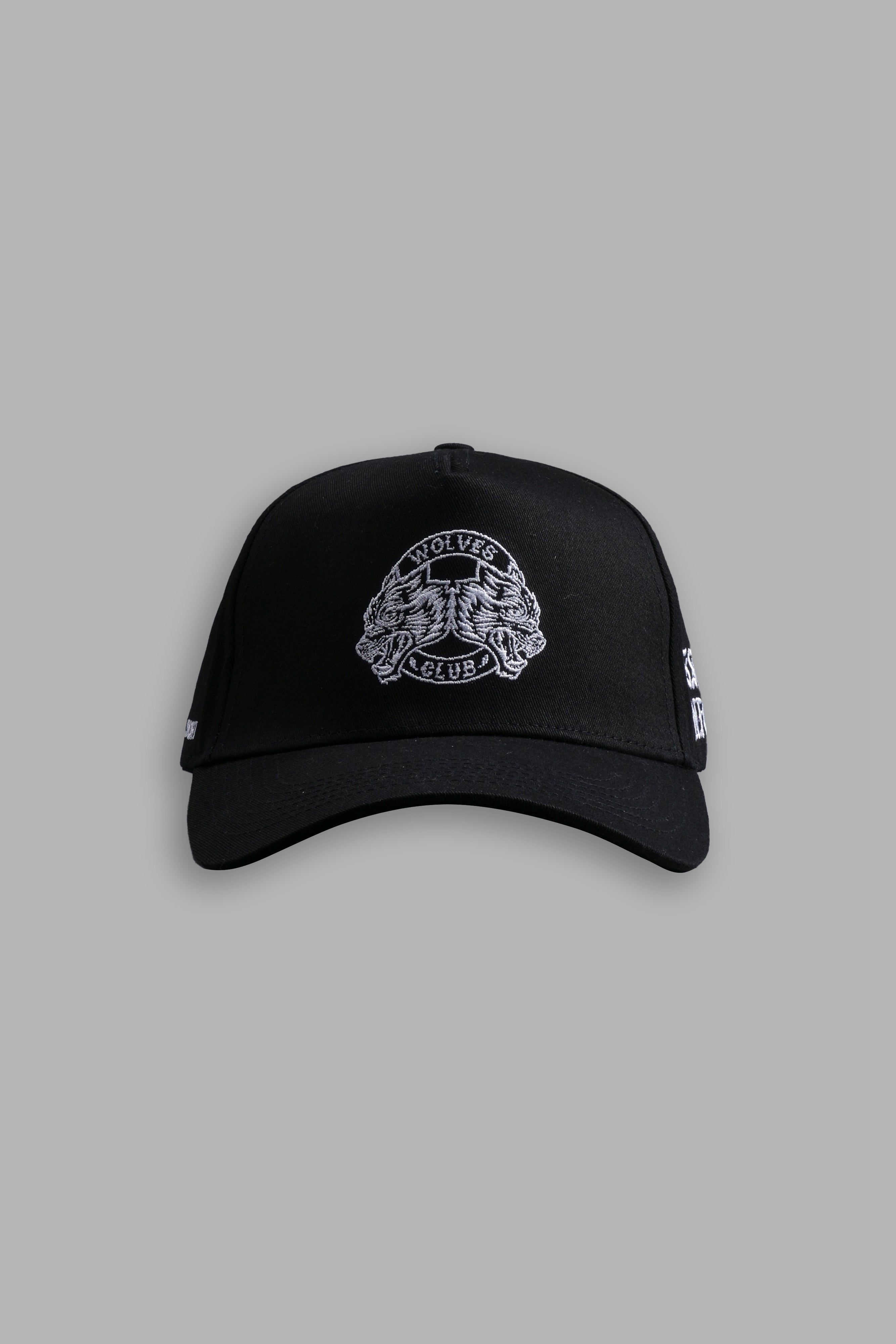 Black 5-Panel Fired Up Cap - Darc Sport